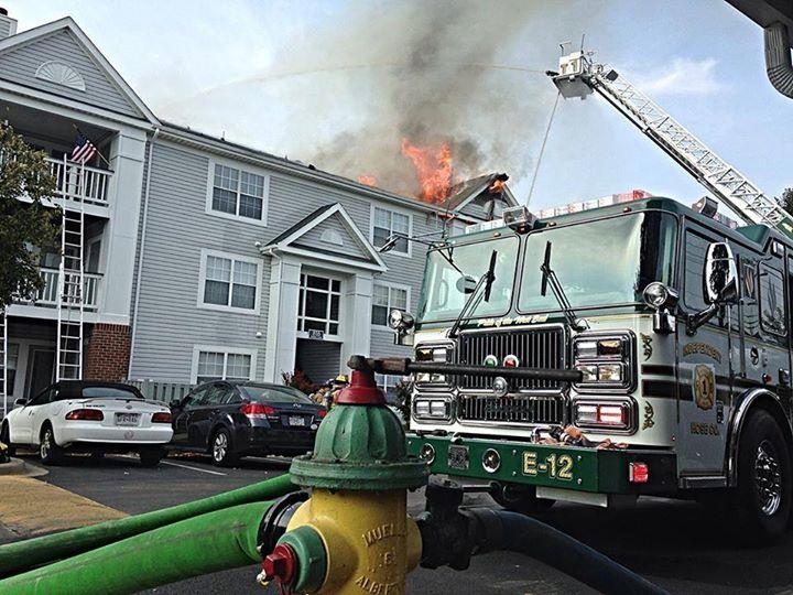 3 Alarm Apartment Fire - Independent Hose Company